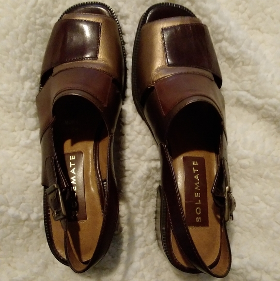 Solemate | Shoes | Solemate Color Block Leather Shoes | Poshmark